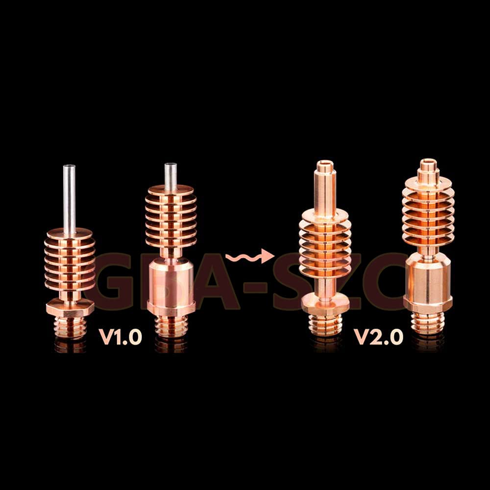 GBA-SZC Dragon Heatbreak Standard Flow V1.0 Heat Break Repair Parts/High Temperature for Dragon HOTEND V1.0.(SF V1.0)