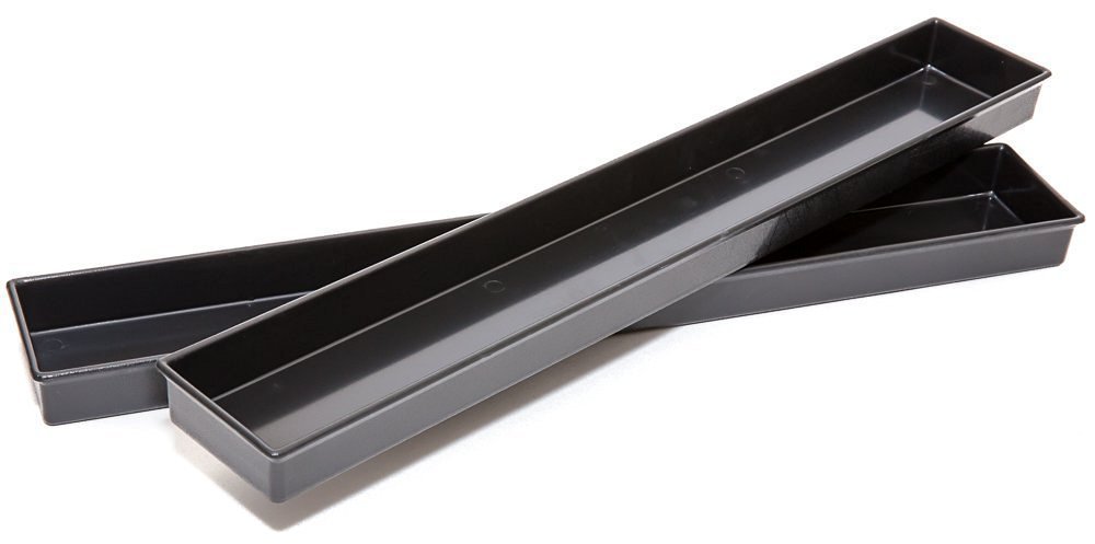 C&H Solutions Games Mah Jong Tile Holders,Mah Jongg Trays,2 Pcs/Set,Trays with Lids