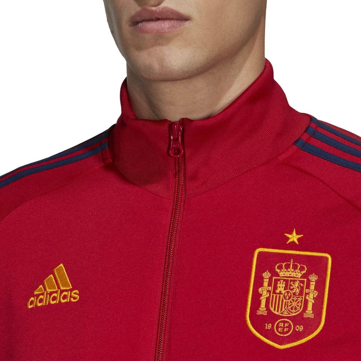 adidas Spain 3 Stripe Track Top (as1, alpha, m, regular, regular, Medium)