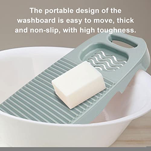 Bavokon ,Thickened Washing Clothes Board Laundry Non Slip Thicken Laundry Cleaning Board Hand Manual Clothes Washing Tool,Scrubboards Clothes Cleaning Tools for Home School Dormitory
