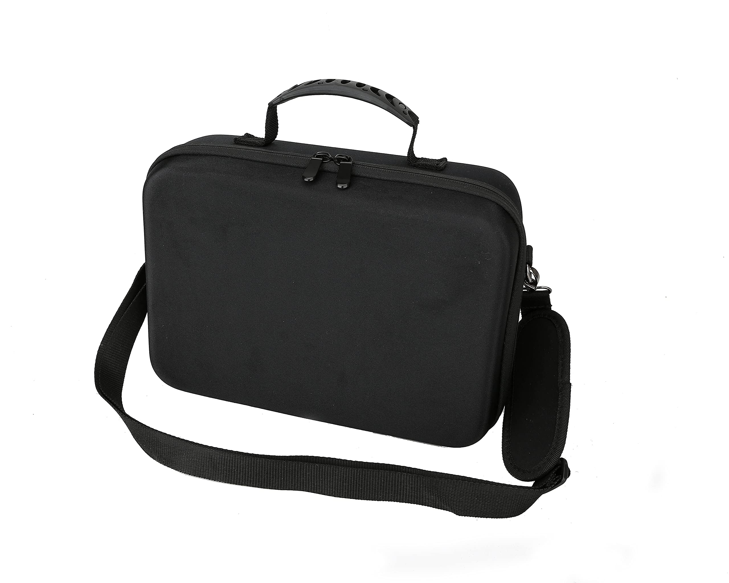 Carrying Case for Quest 2 & Oculus Quest, VR Gaming Headsets and Controllers Accessories, Hard Travel Case Protective Storage Case with Shoulder Strap Black