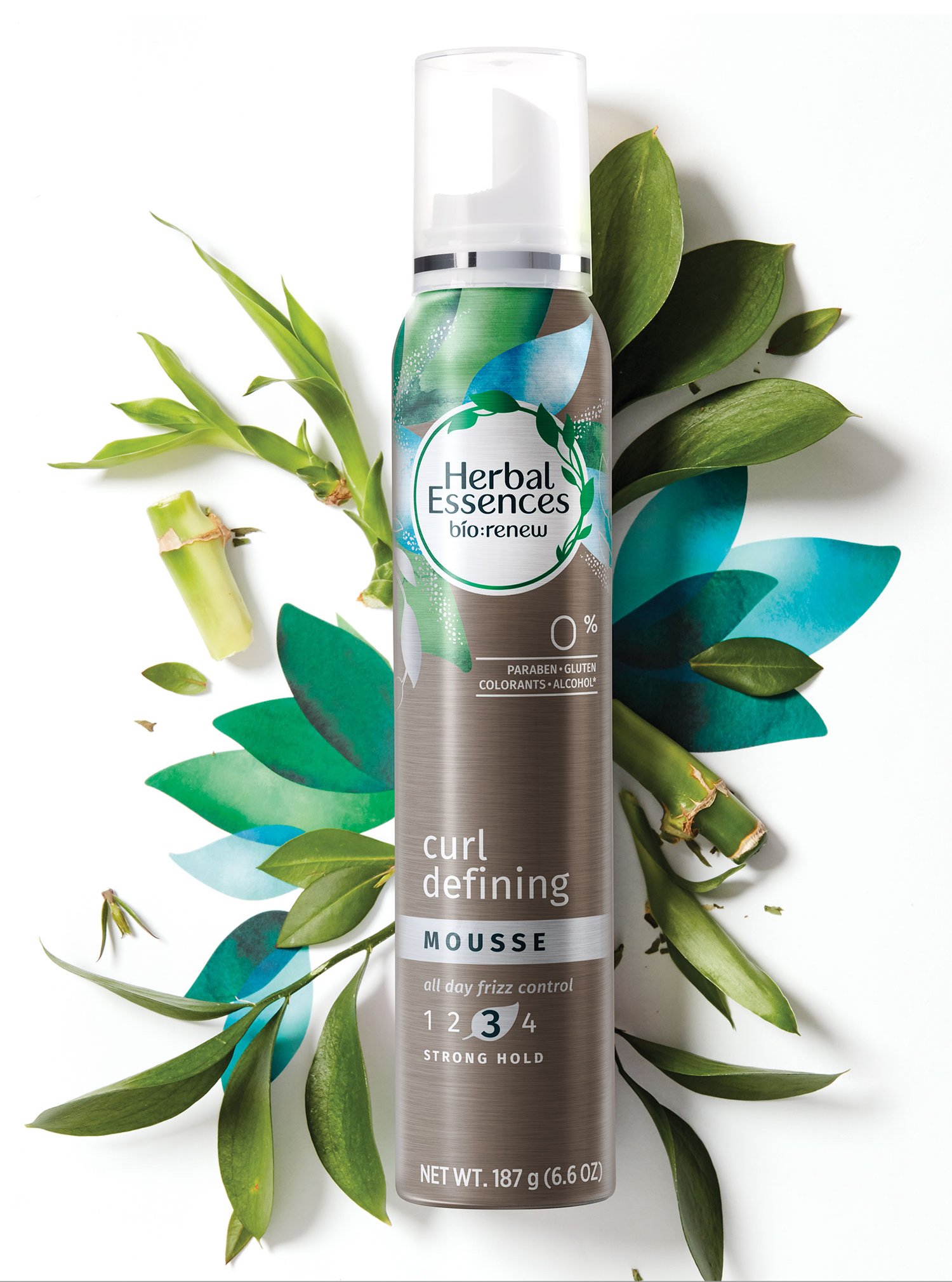 Herbal Essences Biorenew Curl Define Mousse, 6.6 FL OZ