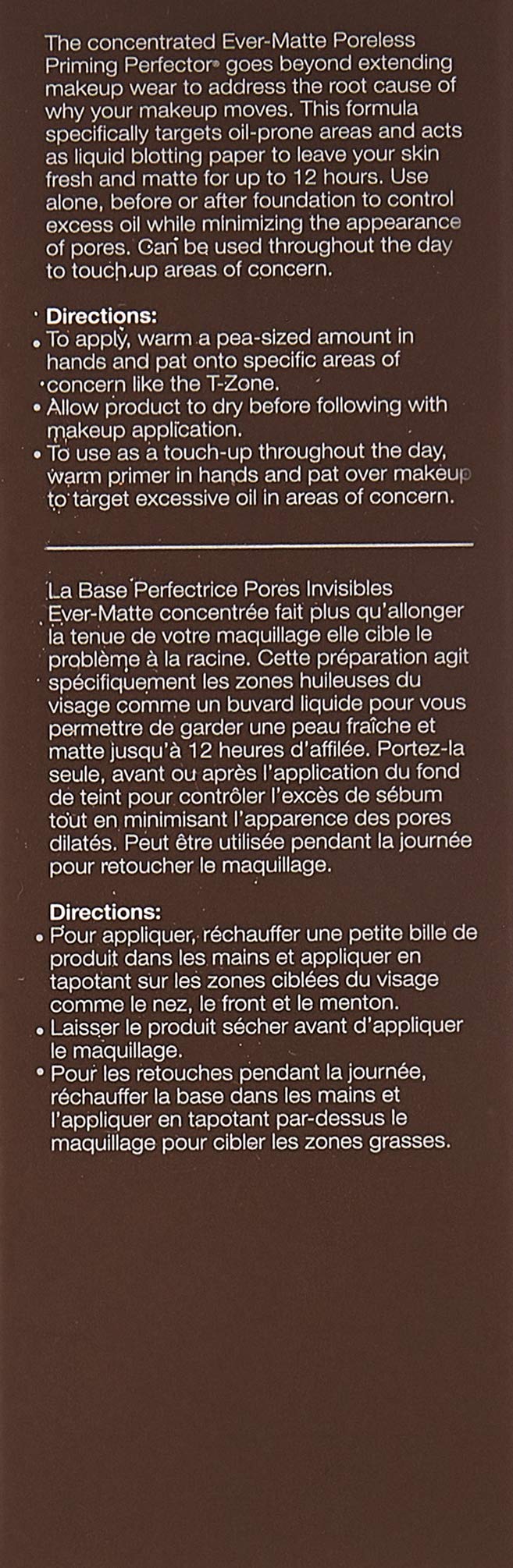 BECCA โ Ever Matte Poreless Priming Perfector, 40 ml / 1.35 oz