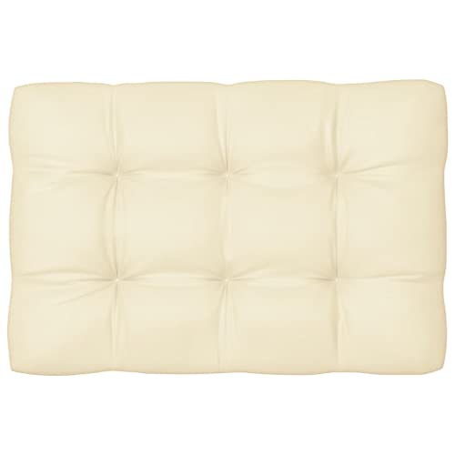imasay Pallet Sofa Cushion Cream 47.2"x31.5"x3.9"