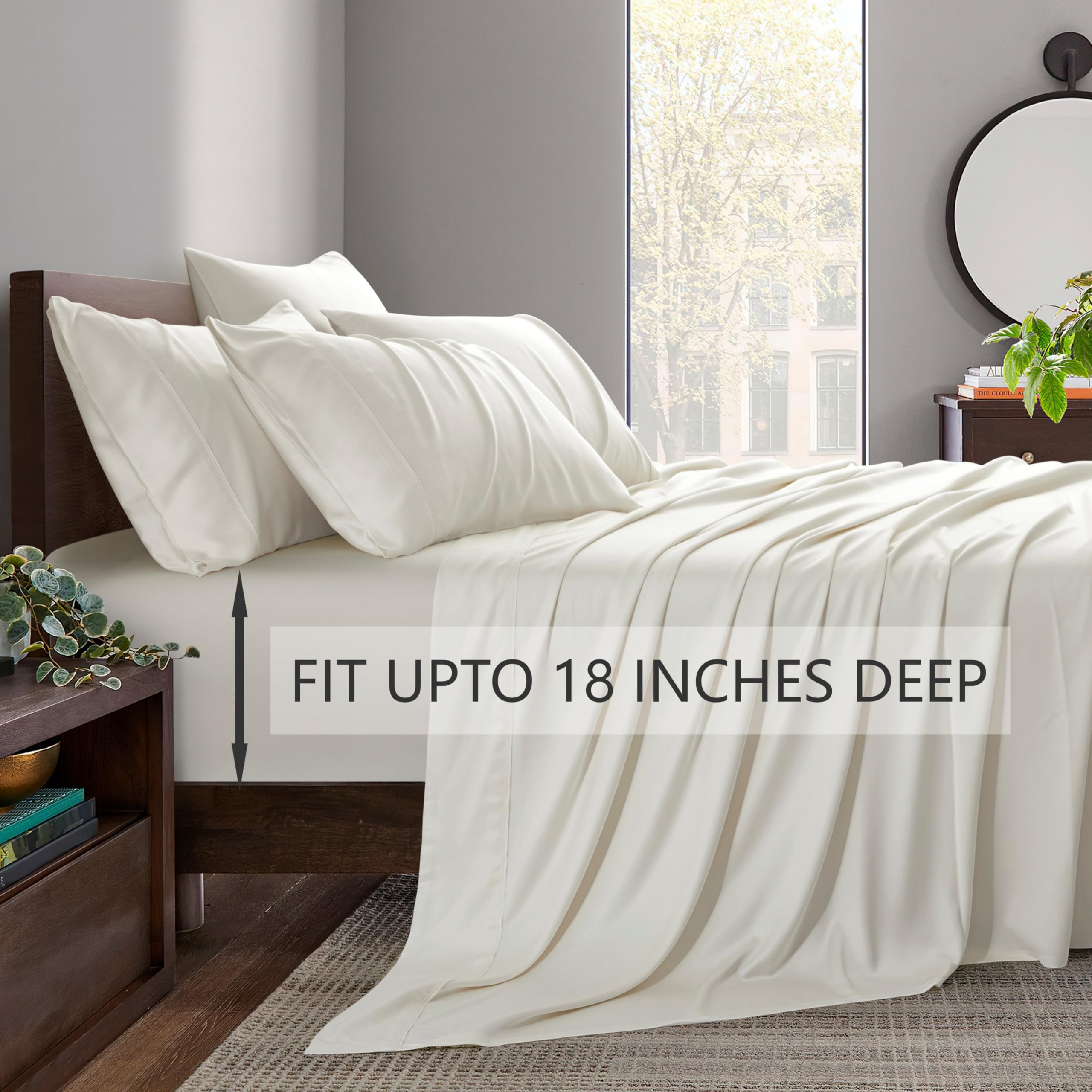 400 Thread Count Bamboo Viscose Sheet Set