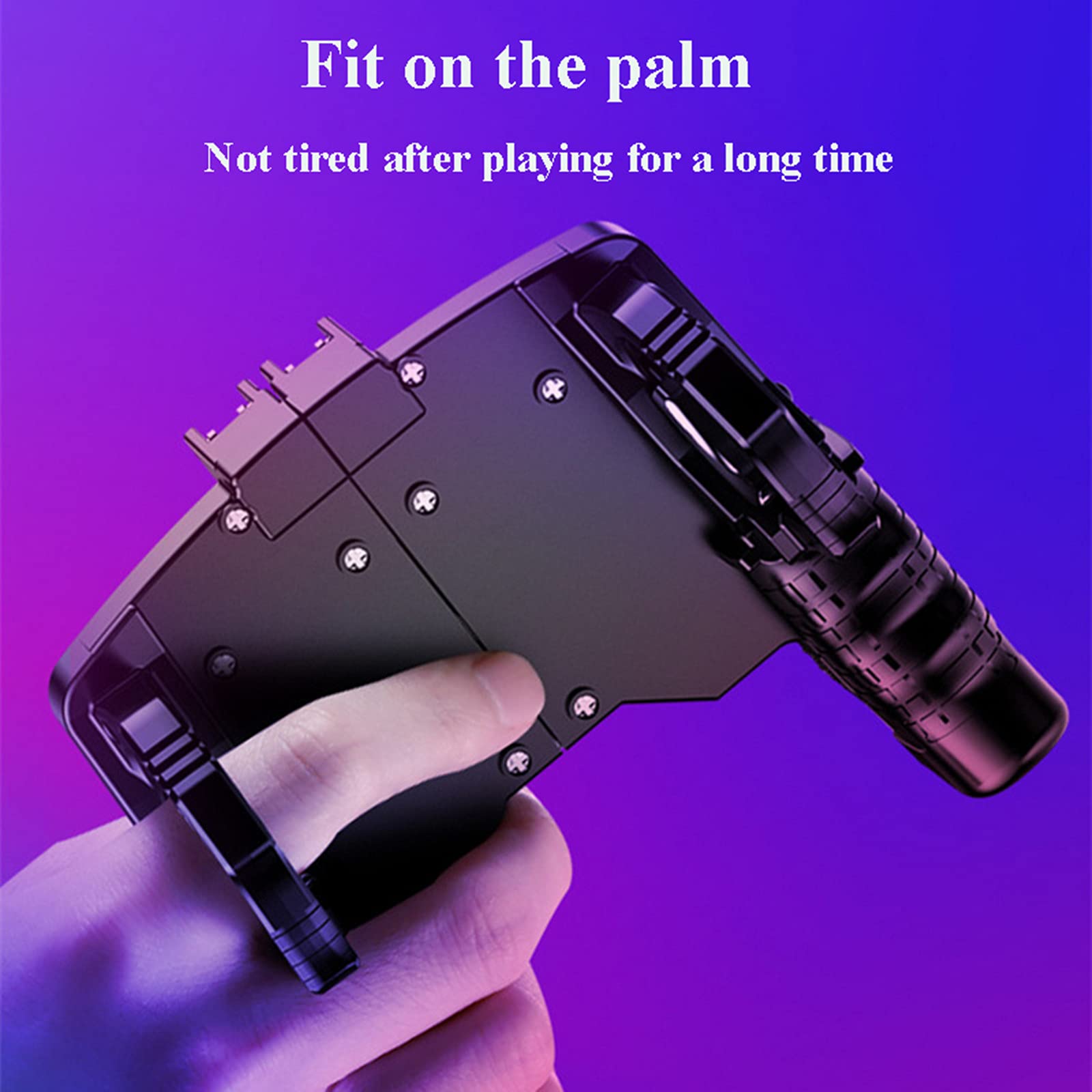 FANA Metal controller joystick is suitable for mobile trigger gamepad suitable for iPhone Android mobile phone shooting game