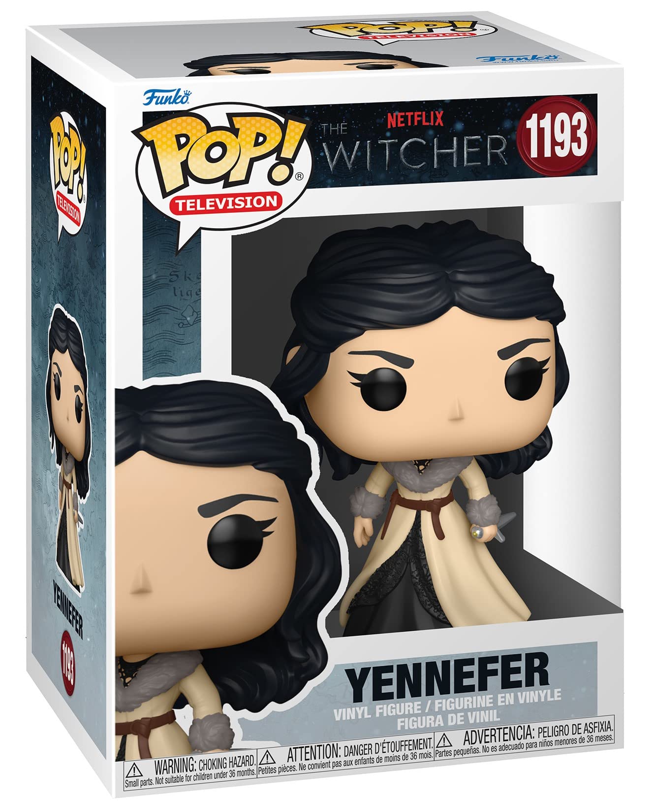 POP The Witcher - Yennefer Funko Vinyl Figure (Bundled with Compatible Box Protector Case)