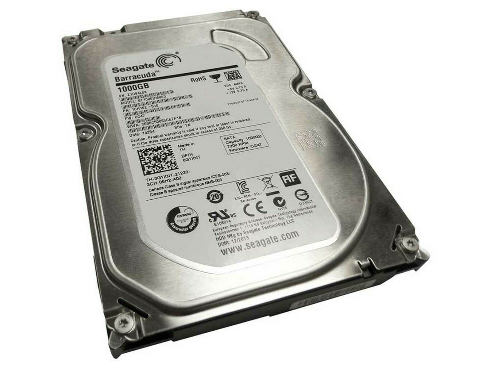Seagate 1TB Desktop HDD Hard Drive - Internal (ST1000DM003)