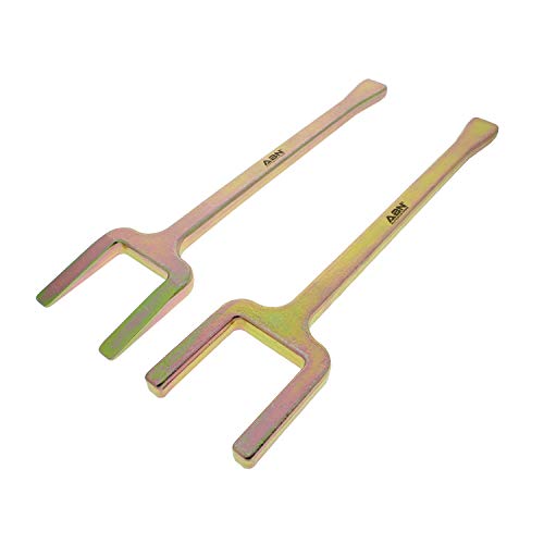 ABN Axle Popper Kit - 2 Piece Inner CV Axle Removal Tool Set CV Popper Wedge and Shim Ball Joint Separator Tools
