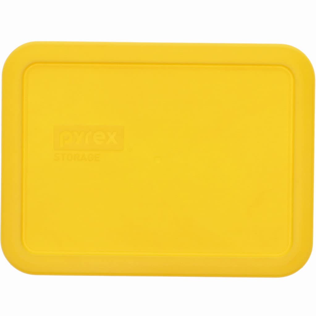 Pyrex 7210-PC 3-cup Meyer Lemon Yellow Lid - 2-Pack - Original Genuine Pyrex - Made in the USA