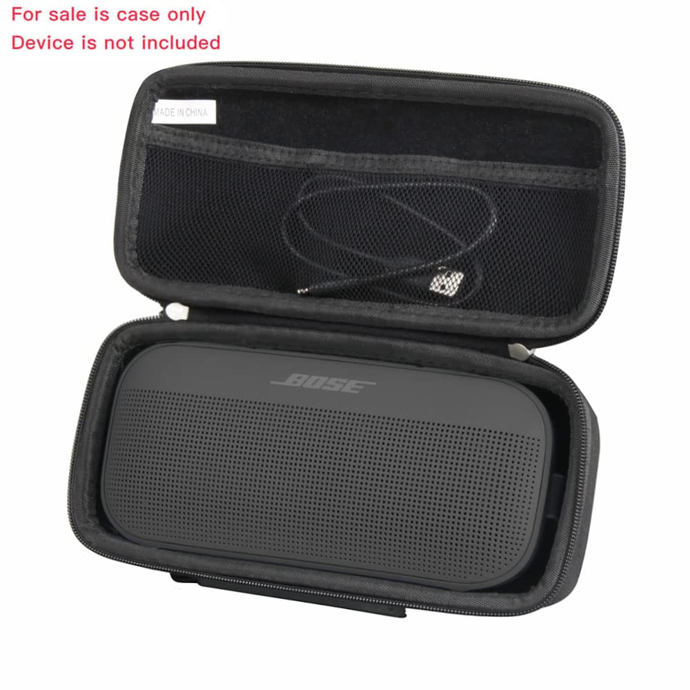 Hermitshell Hard Travel Case for Bose New SoundLink Flex 2nd Gen/Bose SoundLink Flex Bluetooth Portable Speaker (Black)