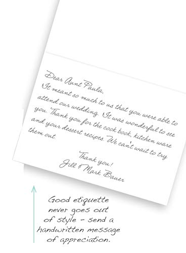 Hortense B. Hewitt Jungle Animals Thank You Cards, Set of 25, 4.8 x 3.5-Inches