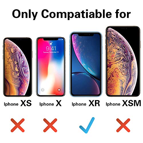 OTOFLY iPhone XR Case, [Military Grade Drop Protection] Premium Soft Liquid Silicone Rubber Full-Body Protective Bumper Case for iPhone XR 6.1 inch （Pine Green）