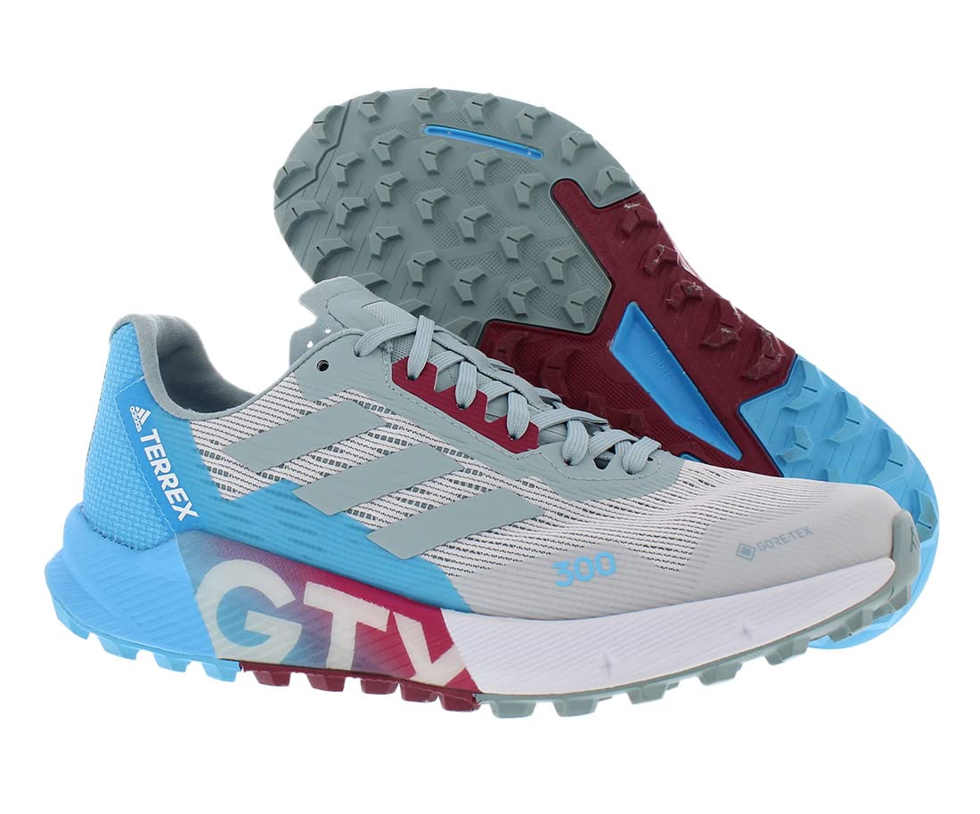 adidas Agravic Flow 2.0 Gore-TEX Trail Running Shoes Women's, Grey, Size 9.5