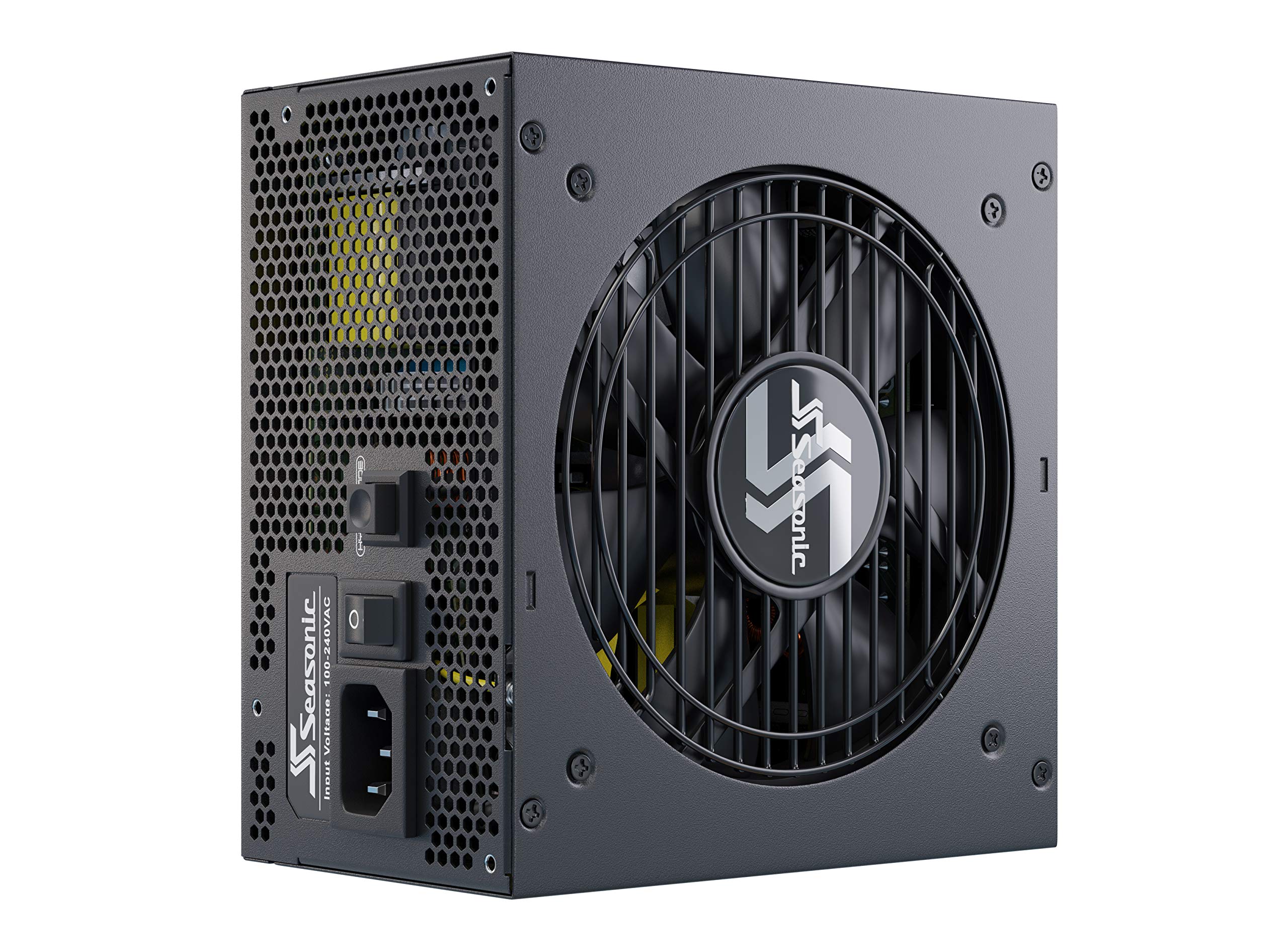 Seasonic FOCUS GX-850 - 850W - 80+ Gold - Full-Modular - ATX Form Factor - Low Noise - Premium Japanese Capacitor - 10 Year Warranty - Nvidia RTX 30/40 Super & AMD GPU Compatible (Ref. SSR-850FX)