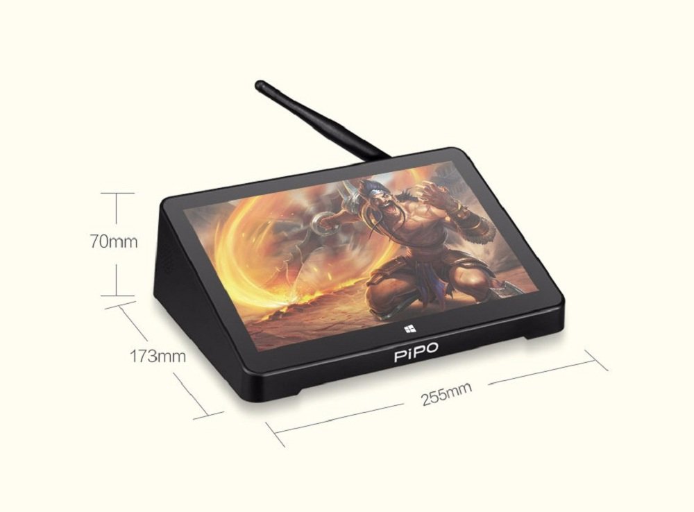PIPO Tablet Computer, 10.8" X10 Pro Mini PC Win10 IntelX5-Z8350 Quad Core 4G RAM 64G ROM 19201280 10000mAh HDMI WiFi