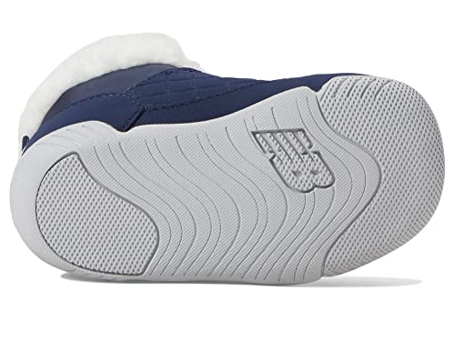New Balance Baby Boys New-B Boot V1 Hook and Loop Sneaker, Natural Indigo/Rain Cloud/Sea Salt, 4 Wide Infant