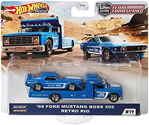 Hot Wheels Team Transport Models and Component Car