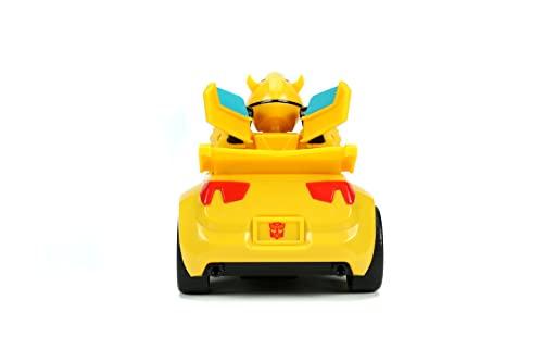 Transformers Rescue Bots Academy Bumblebee RC Radio Control Car, Toys for Kids and Adults