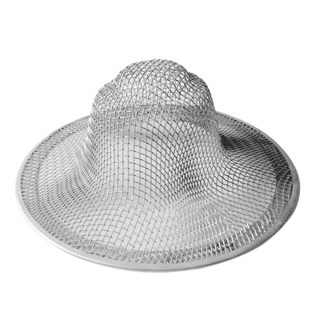 BaoFufc Stainless Steel Kitchen Sink Strainer Hair Catcher Stopper Bathroom Bathtub Show Kitchen Sink Strainer
