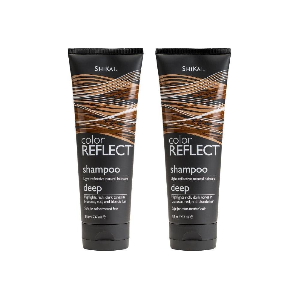 ShiKai - Color Reflect Deep Shampoo 8 fl oz (8 Fl Oz, Pack of 2)