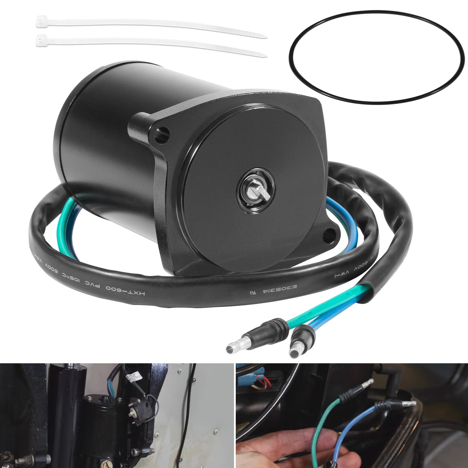 430-22011 Outboard Tilt Trim Motor 12V for Mercury Marine All Models 135-225HP Replace for 828708, 828708T, 878265A1, 878265A4, 8M0031551, 828708, 49-6250
