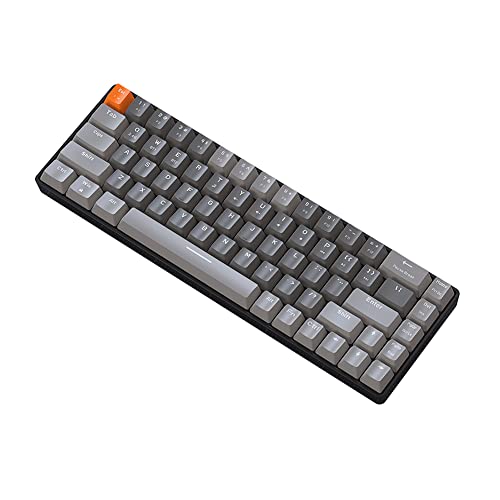 Akloker Bluetooth-Compatible 5.0 Gaming Keyboard Dual-Mode Gaming Keyboard Wireless Ergonomic Portable Travel for Computer PC