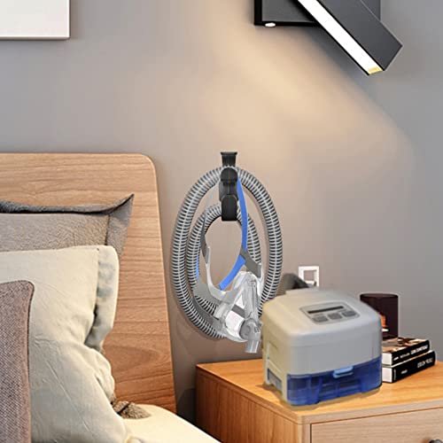 CPAP Hose Hanger with Anti-Unhook Feature - CPAP Mask Hook and CPAP Tube Holder - CPAP Supplies Organizer,Avoids CPAP Hose Tangle and Allows You to Sleep Better