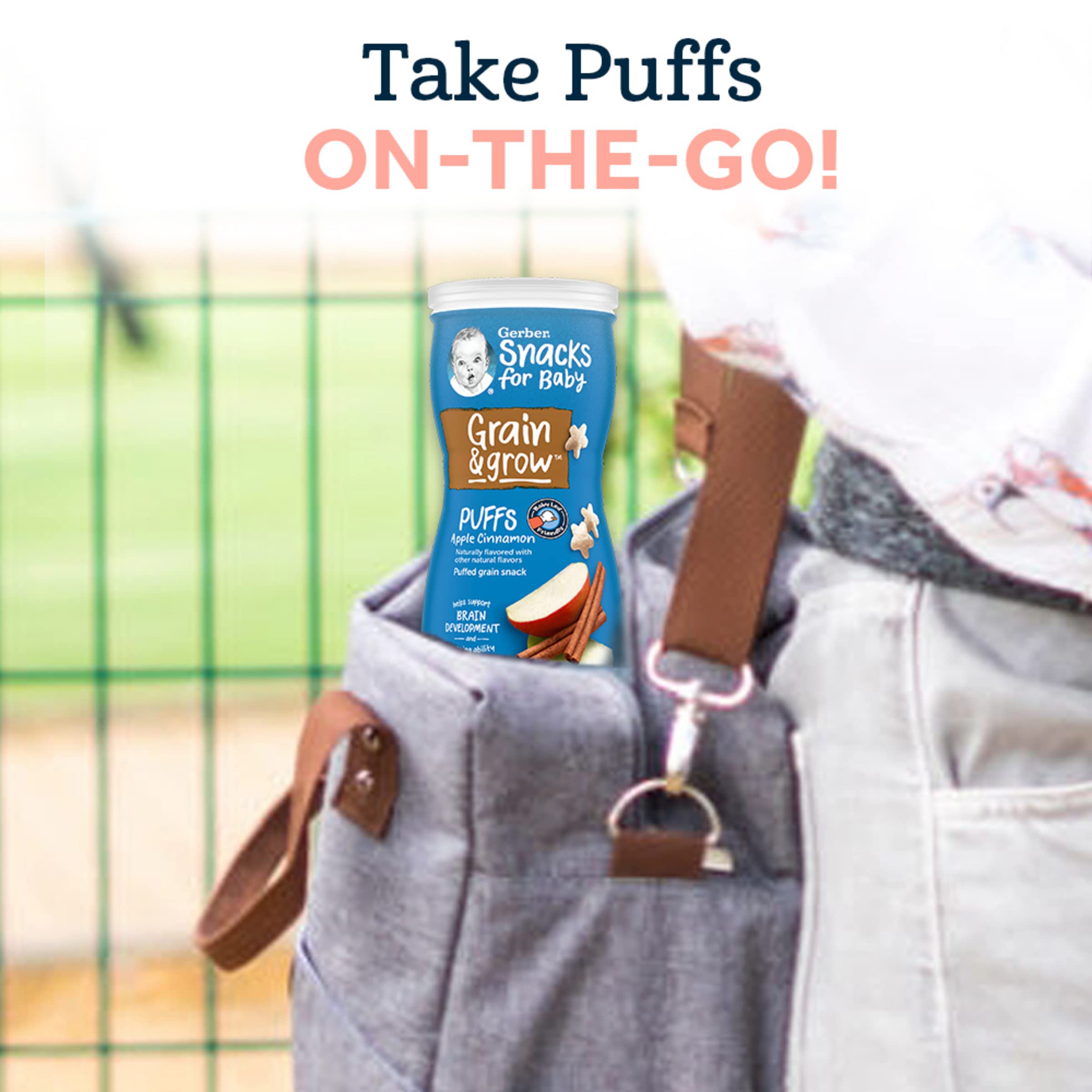 Gerber Graduates Puffs Sweet Potato 1.48 Ounce (Pack of 1)