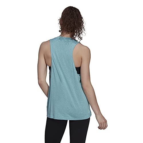 Adidas Women's Sportswear Winners 2.0 Tank, Mint Tone Melange, X-Small