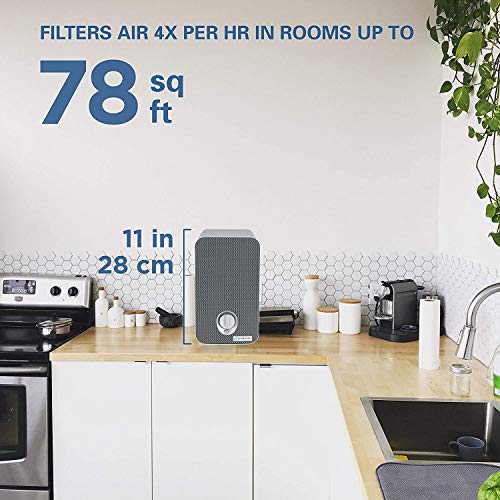 Germ Guardian HEPA Filter Air Purifier with Guardian Technologies GermGuardian Air Purifier Filter FLT4100 Genuine HEPA Replacement Filter