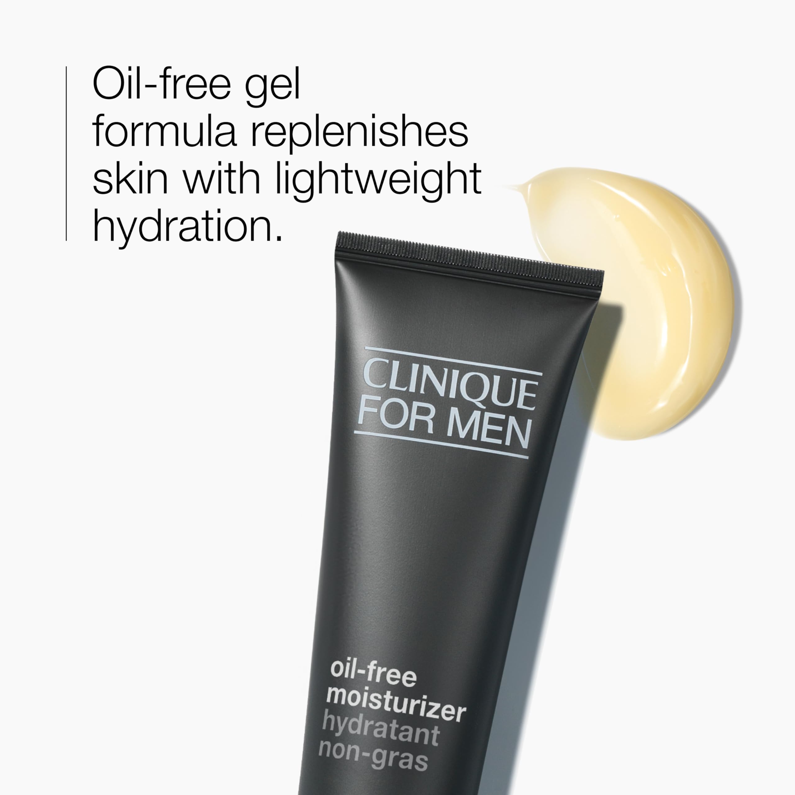 Clinique For Men Oil-Free Hydrating Face Moisturizer For Oily Skin Types, 3.4 Fl Oz