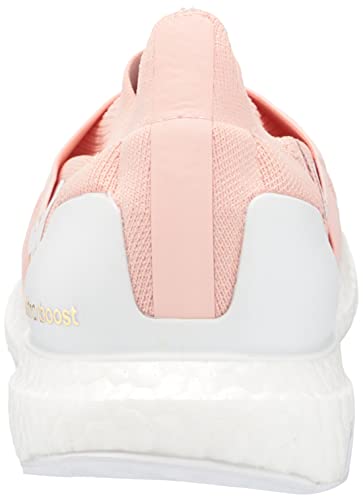 adidas Women's Ultraboost 5.0 DNA Running Shoe, Vapour Pink/Gold Metallic/White, 9