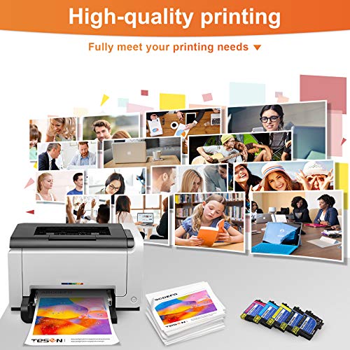 TESEN Remanufactured 702 XL Ink Cartridge Replacement for Epson 702XL 702 T702XL T702 to use with Workforce Pro WF-3720 WF-3733 WF-3730 Printer 5-Pack