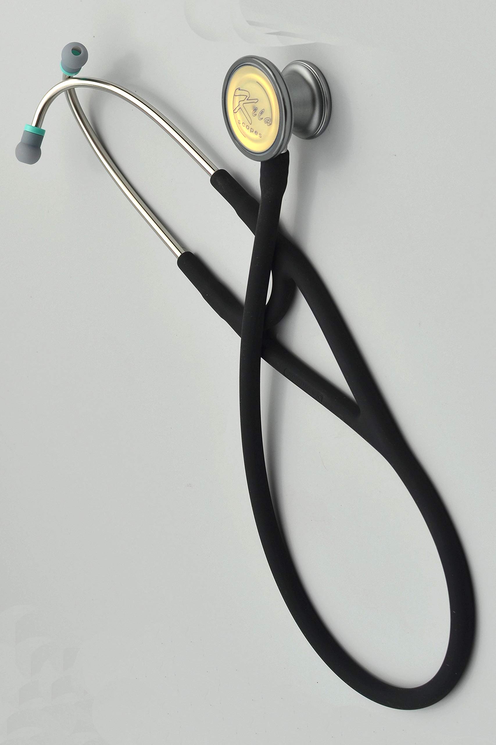 Kila Scopes Specialist Stethoscope - Professional Dual Head Cardiology & Diagnostic Stethoscope for Doctors and Nurses - with Accessories, K751 Black