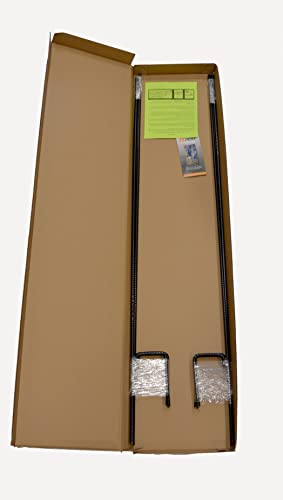 Five-Pack EZ Step-in Posts | Midnight Black or Safety Orange | EZ Step Products (Safety Orange)