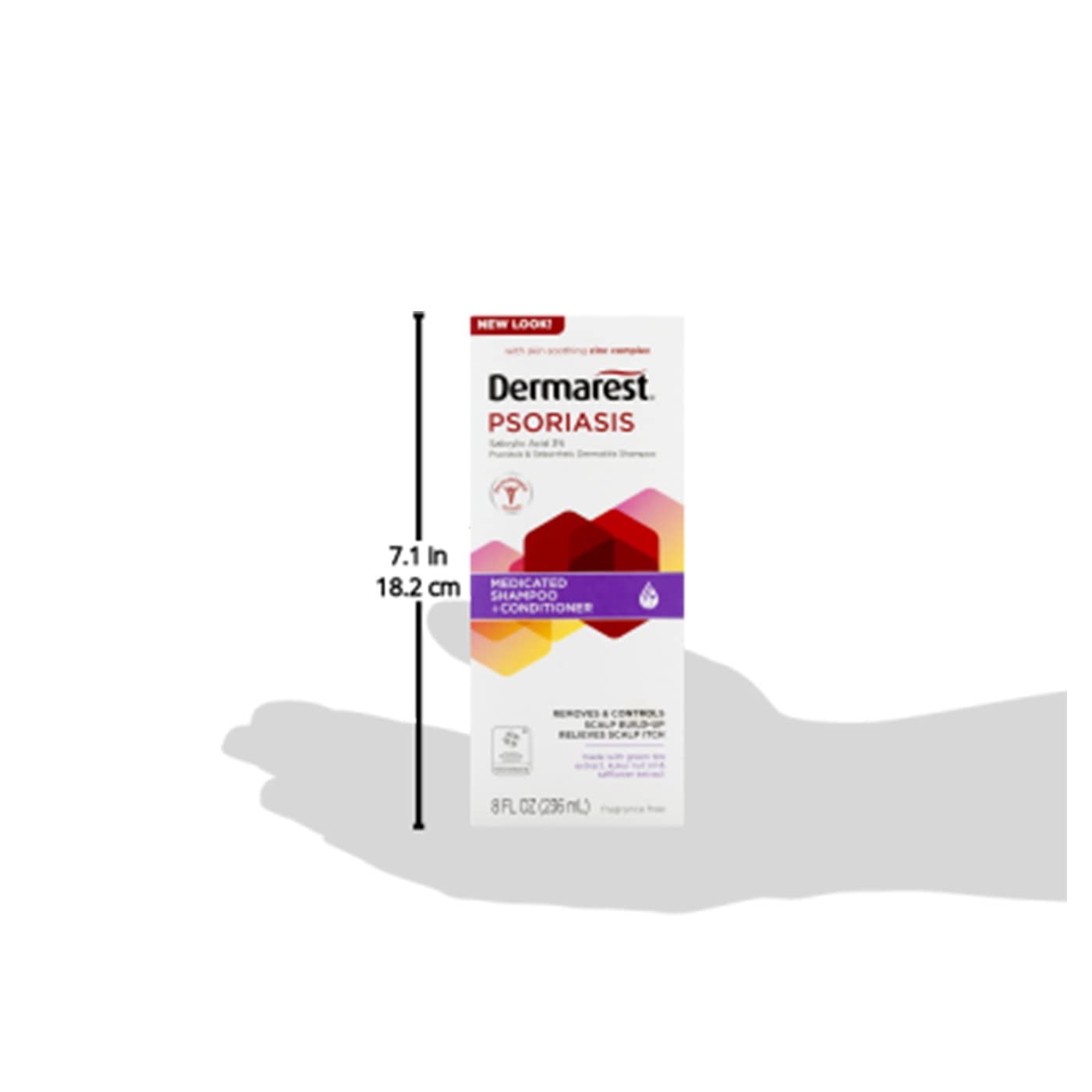 Dermarest Psoriasis Shampoo and Conditioner, 8 Ounces