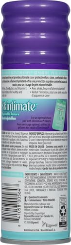 Skintimate Skin Therapy Moisturizing Shave Gel for Women with Vitamin E, Aloe, and Olive Butter, 7 Ounce