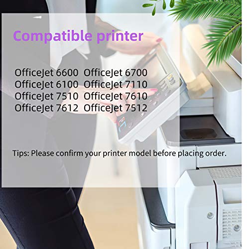 NEXTPAGE 932 933xl Ink Cartridges Replacement for HP 932XL 933XL 932 933 Officejet 6600 6700 6100 7612 7610 7110 Printers, HP 933 Ink Cartridges Combo Pack
