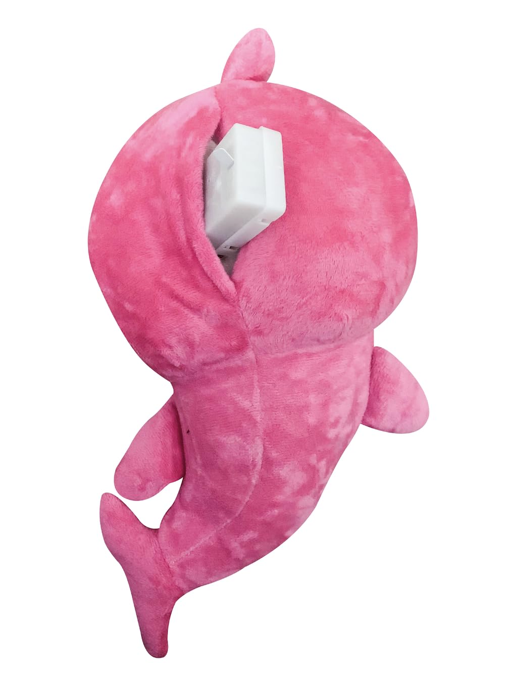 Children's Soft Plush Toy Shark with Music Singing & Lights, The Best Gift for Boys and Girls (Pink), 12 inches