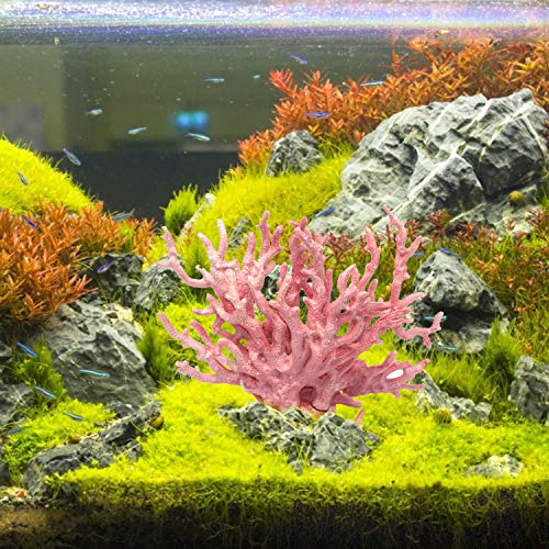 Besimple Artificial Aquarium Coral Ornament Plastic Fish Tank Plants Decoration for Aquarium Landscape