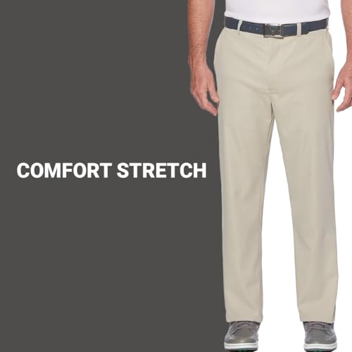 Callaway Men's Pro Spin 3.0 Stretch Golf Pants with Active Waistband (Waist Size 30 - 42 Big & Tall), Caviar, 36W x 34L