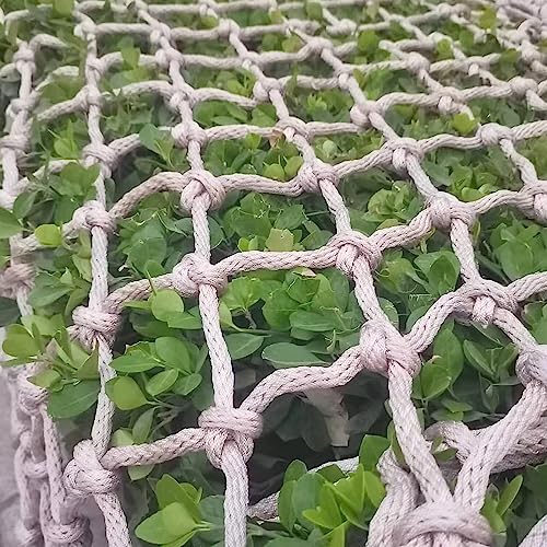 EkiDaz HXRW Rope Net Climbing Net for Kids Tree House Rope Ladder Net Polyamide Climbing Cargo Net Indoor Outdoor Safety Net Playground Sets for Backyards (Size : 3 * 4m(9.9 * 13.2ft))