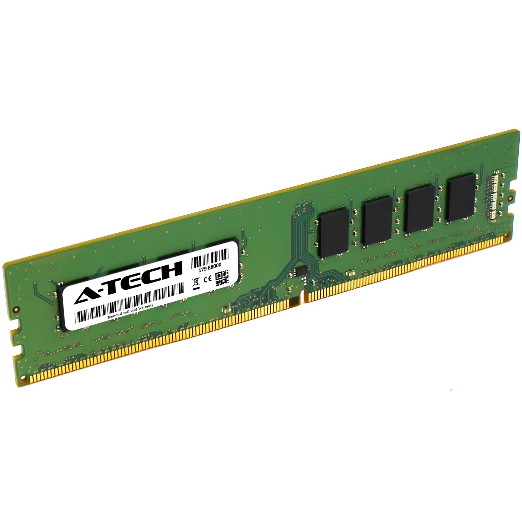 A-Tech 8GB DDR4 2666MHz DIMM PC4-21300 UDIMM Non-ECC 2Rx8 1.2V CL19 288-Pin Desktop Computer RAM Memory Upgrade Module