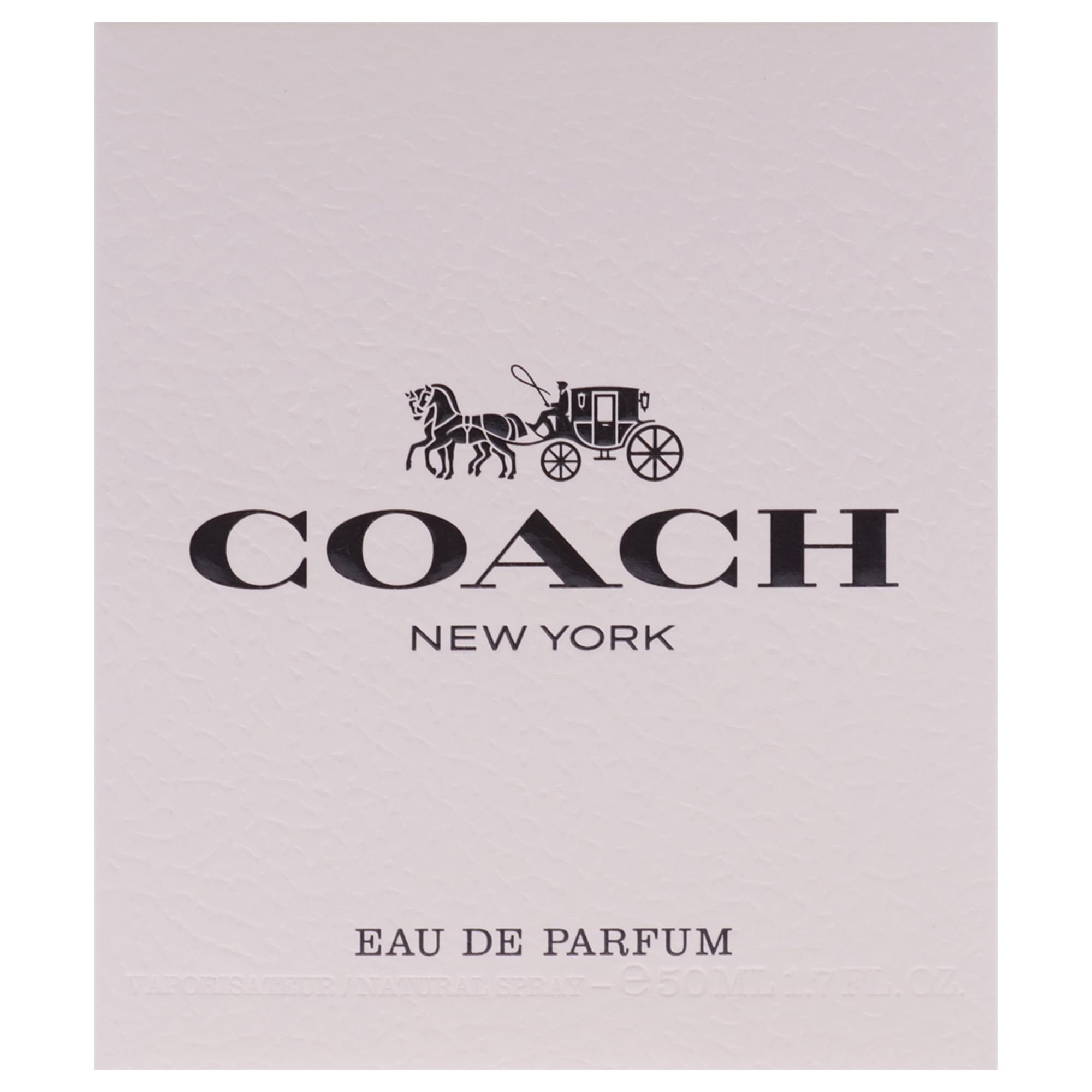 Coach Eau de Parfum - Long Lasting Fragrance with notes of Raspberry Leaves, Turkish Rose & Suede Musks - Floral & Fruity - 1.7 fl. oz.
