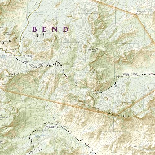 Big Bend National Park Map (National Geographic Trails Illustrated Map, 225)