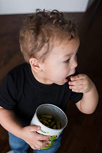 Sprout Organic Baby Food, Stage 4 Toddler Snacks, Sweet Potato and Cinnamon Plant Power Curlz, 1.48 Oz Canister (6 Count)
