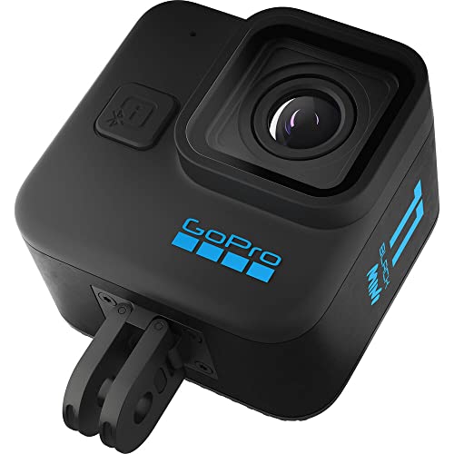 GoPro HERO11 (Hero 11) Black Mini - Waterproof Action Camera with 5.3K Ultra HD Video, 24.7MP Photos, 1/1.9" Image Sensor, Stabilization (CHDHF-111-TH) + 50-in-1 Accessory Kit + 64GB Card + More