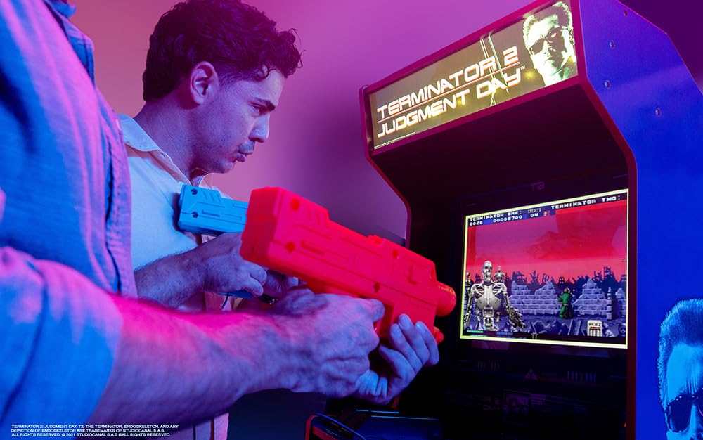 Arcade1UP Terminator 2™ Arcade Cabinet with Riser Black, Black, One Size