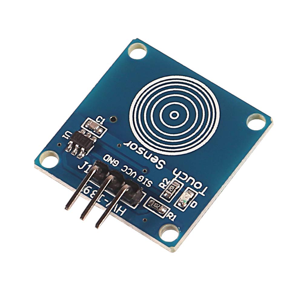 ALMOCN 10PCS TTP223B Digital Touch Switch Module Capacitive Sensor Switch DIY DC 2~5.5V for Arduino Raspberry Pi